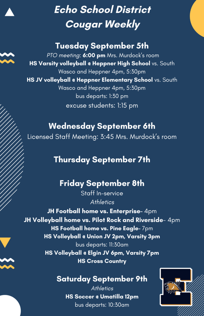 Live Feed | Echo School District